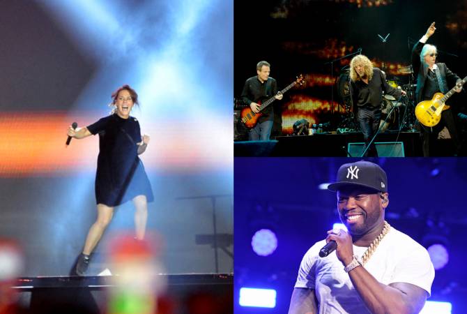 Led Zeppelin,50 Cent and Zaz in Yerevan - Liberty Incentive